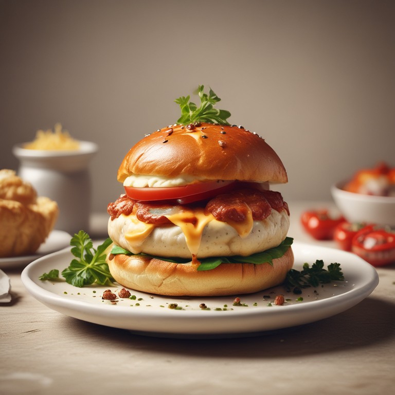 Spicy Buttered Bun with Tandoori Mayo - Mr. Cook