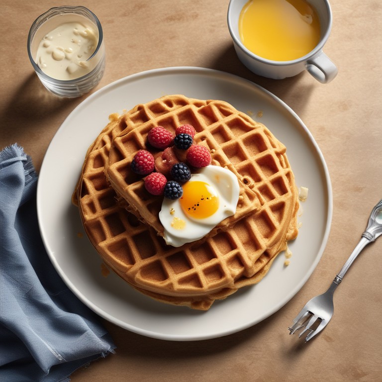 Protein-Packed Waffle Delight - Mr. Cook