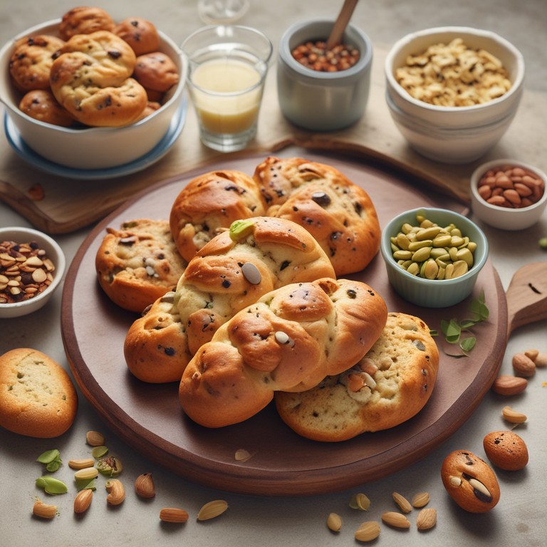 Gulkand Milkmaid Biscuit Sweet Bread - Mr. Cook