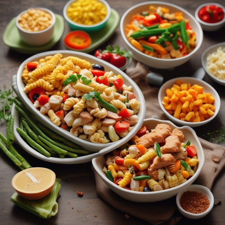 Colorful Zoo Pasta Salad - Mr. Cook