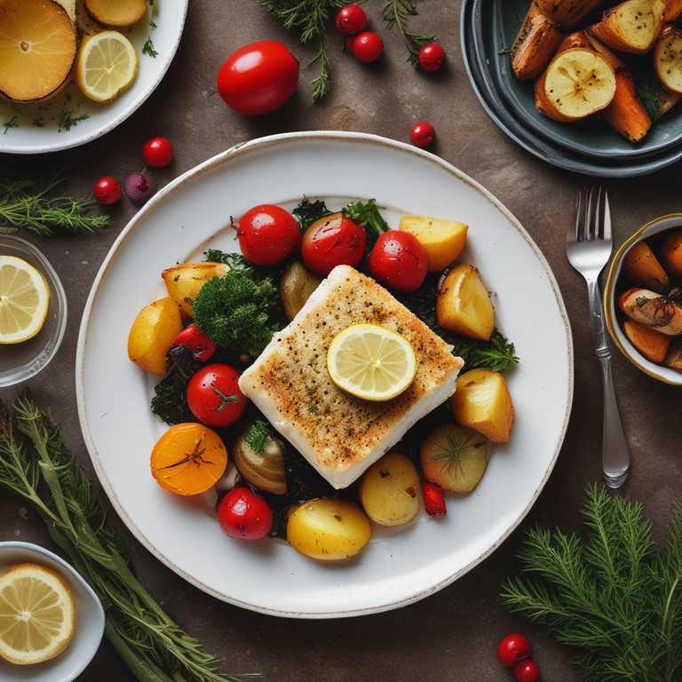 Festive Herb-Crusted Christmas Cod - Mr. Cook