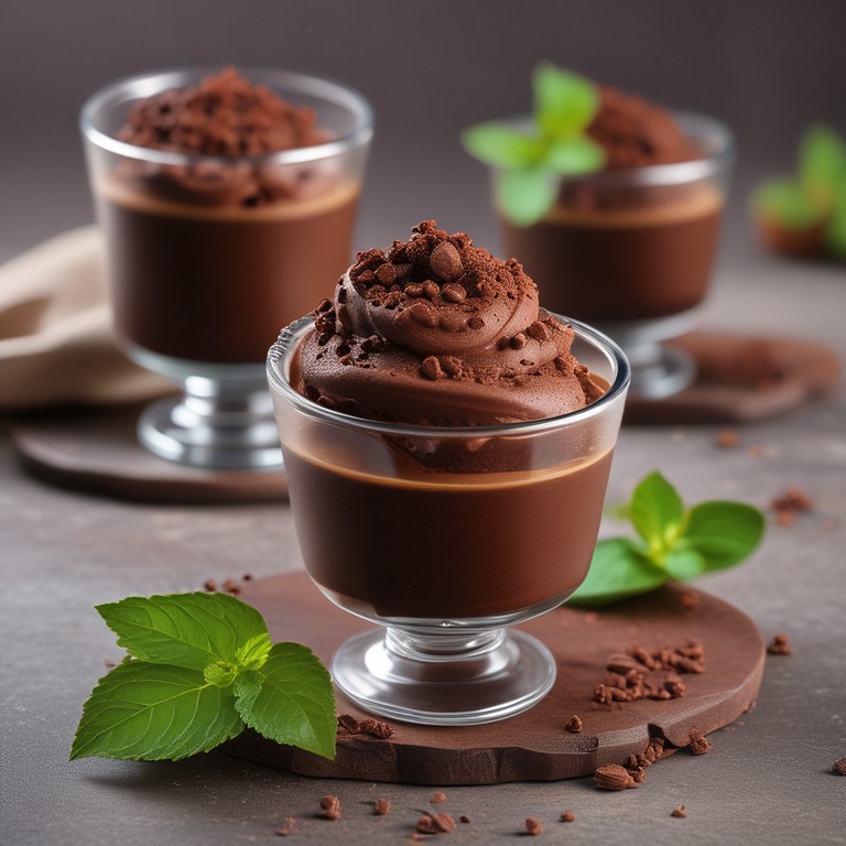 Chocolate Custard Delight - Mr. Cook