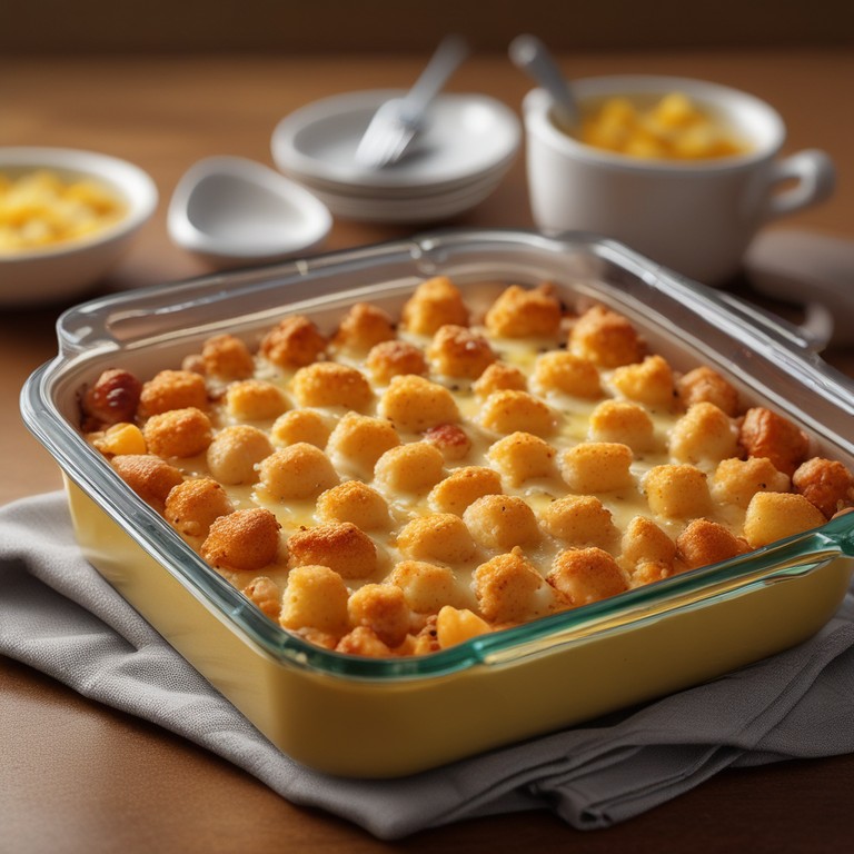 Cheesy Beef and Chicken Casserole - Mr. Cook