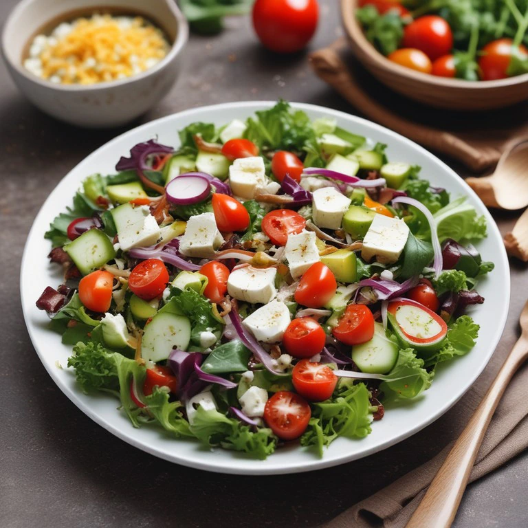Fresh and Crunchy Veggie Salad - Mr. Cook