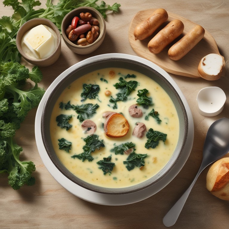 Creamy Zuppa Toscana Soup - Mr. Cook
