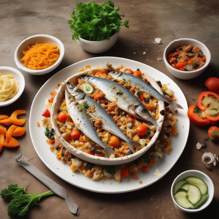 Cheesy Sardine Surprise - Mr. Cook