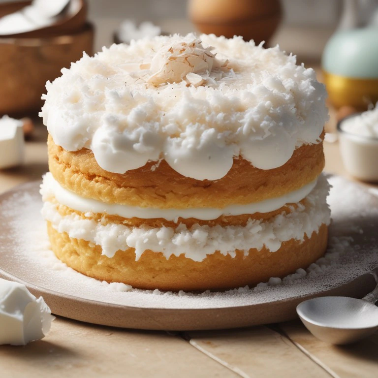Bolo de Coco Delicioso - Mr. Cook