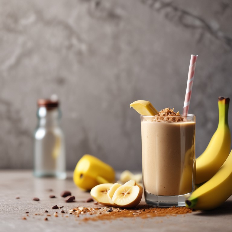 Banana Jaggery Ginger Bounty Smoothie - Mr. Cook