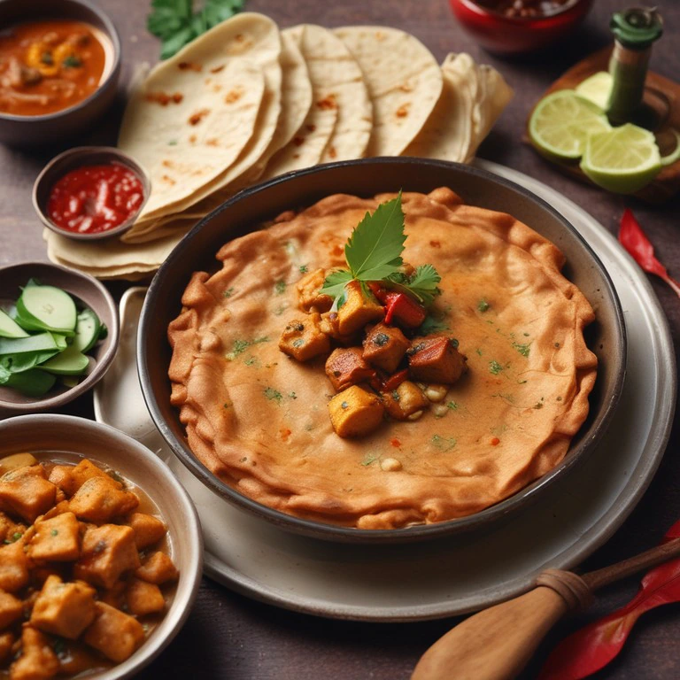 Spicy Masala Paneer Chappathi - Mr. Cook