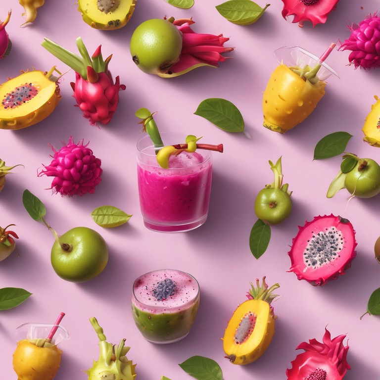 Cóctel de Pitaya y Mezcal - Mr. Cook