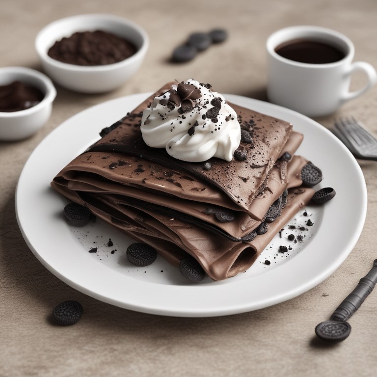 Crepes de Oreo - Mr. Cook
