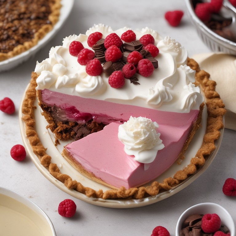 Vegan Raspberry Coconut Cream Pie - Mr. Cook