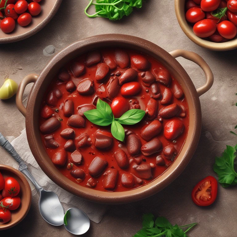 Spicy Red Kidney Beans Stew - Mr. Cook