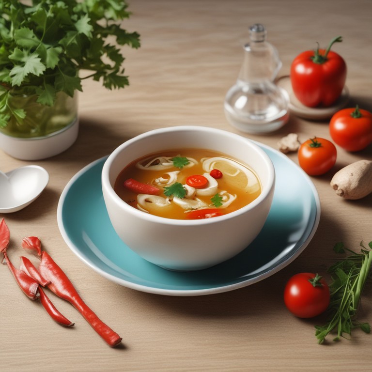 Sopa de Pollo con Chiles de Árbol - Mr. Cook