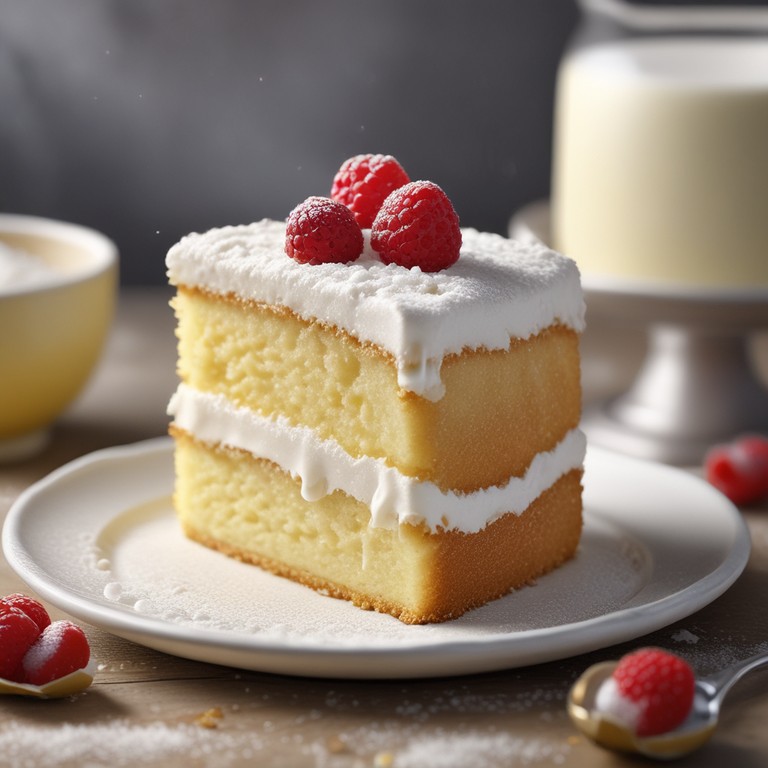 Classic Vanilla Cake - Mr. Cook