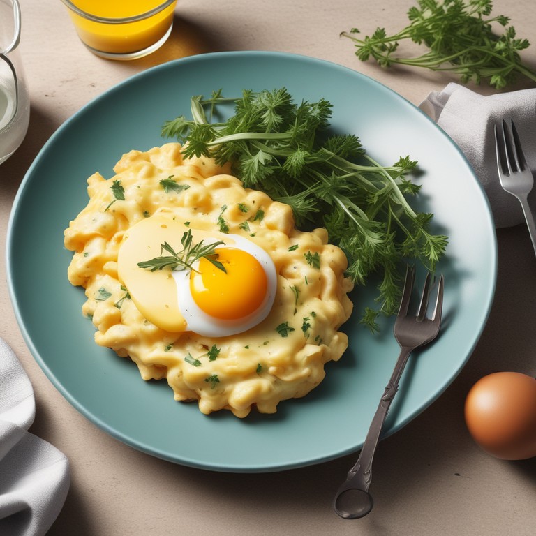Ovos Mexidos com Queijo e Ervas - Mr. Cook