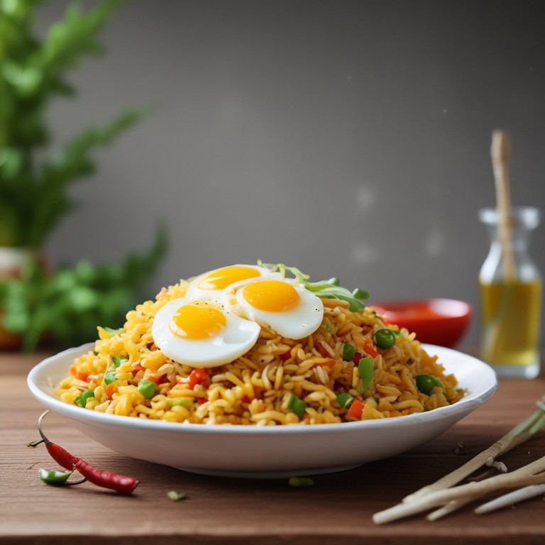 Spicy Egg Fried Rice