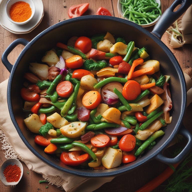 Vegetable Delight Stir-Fry - Mr. Cook