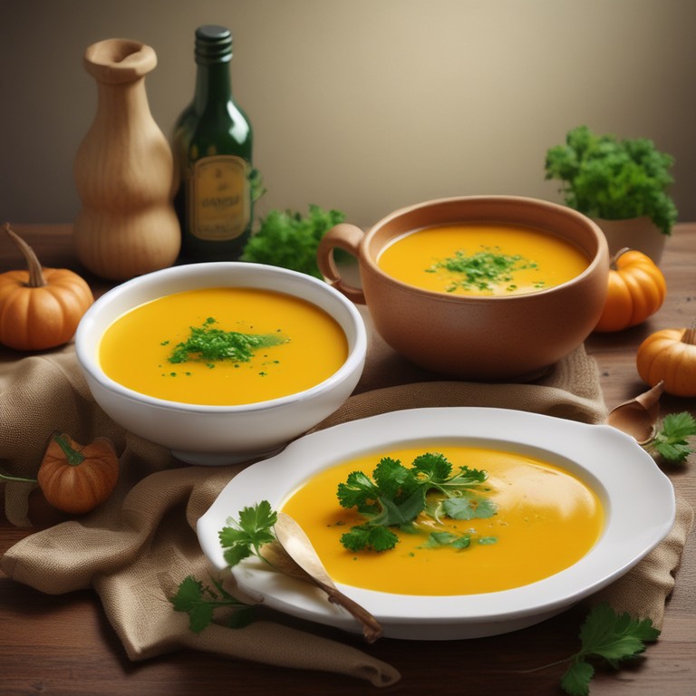 Creamy Pumpkin Soup - Mr. Cook