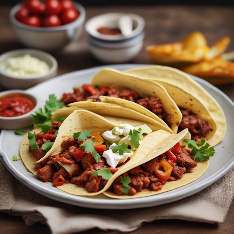 Tacos de Chorizo y Huevo - Mr. Cook