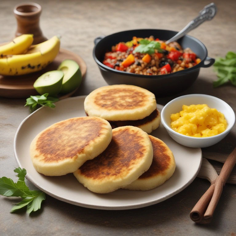 Arepas Rellenas de Plátano Maduro - Mr. Cook