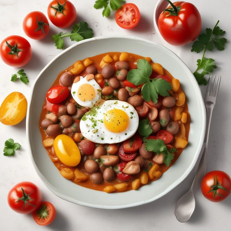 Frijoles con Papas Criollas y Huevos - Mr. Cook