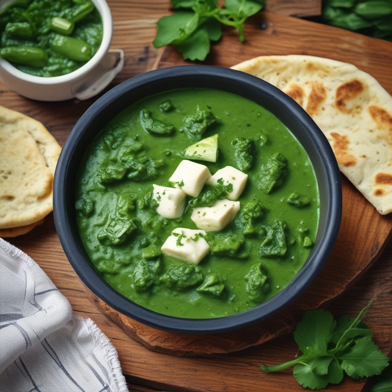 Creamy Palak Paneer with Spiced Spinach and Soft Cheese - Mr. Cook