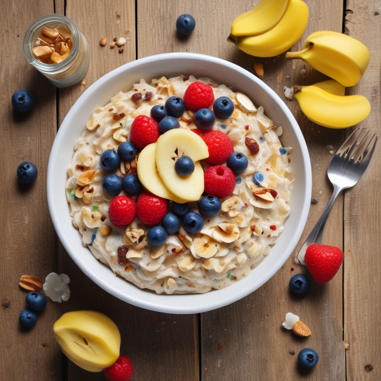 Nutritious Overnight Oats with Fresh Fruits - Mr. Cook