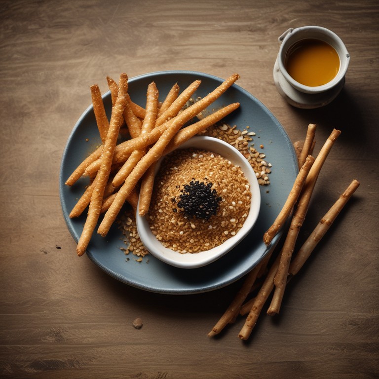 Savory Sesame Salt Sticks - Mr. Cook