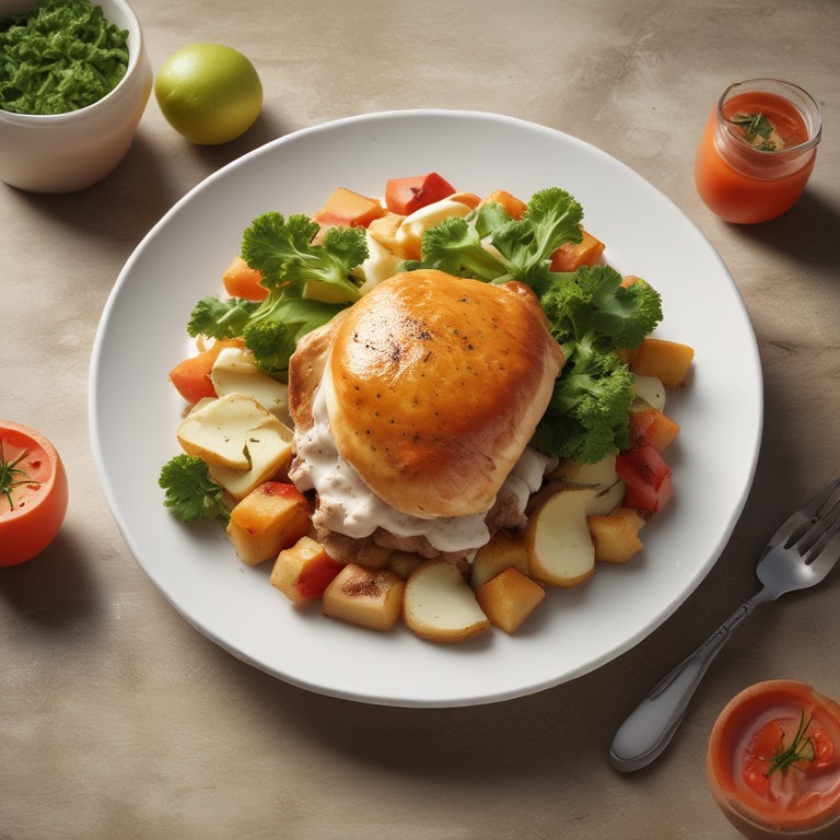 Plato Maestro de Cocina con Cortes de Precisión y Salsa Madre - Mr. Cook