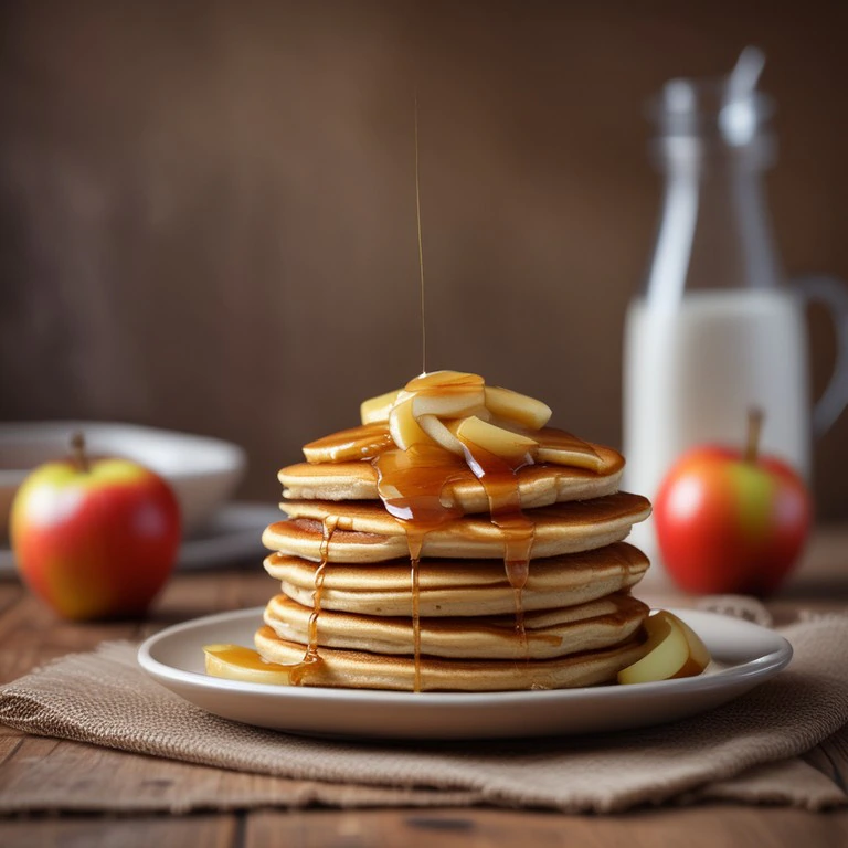 Whole Wheat Apple Jaggery Pancakes - Mr. Cook