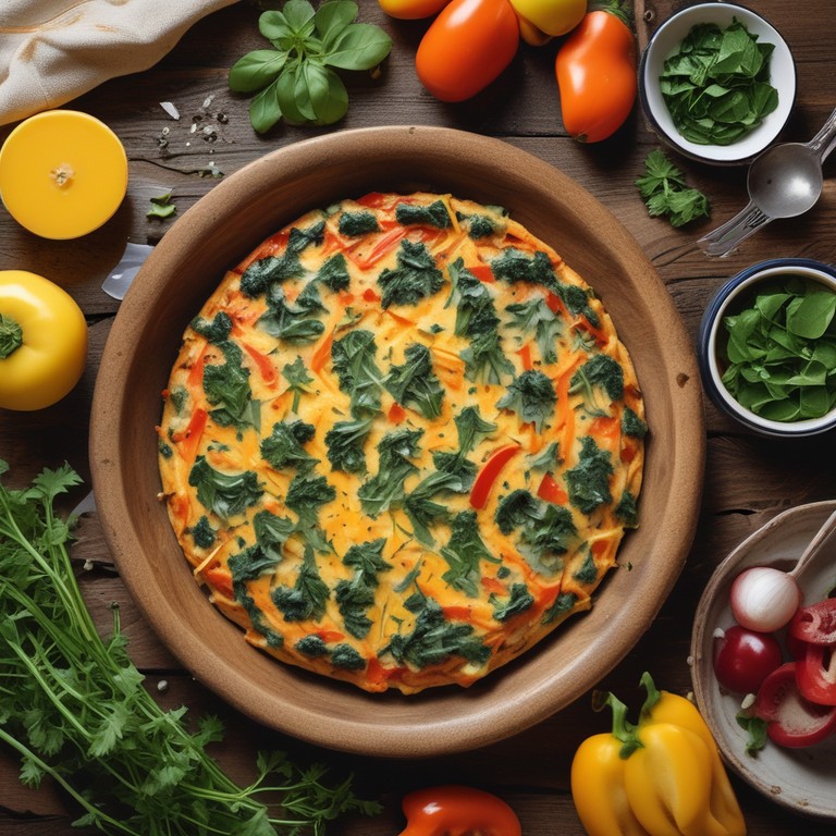 Savory Carrot and Spinach Breakfast Frittata - Mr. Cook