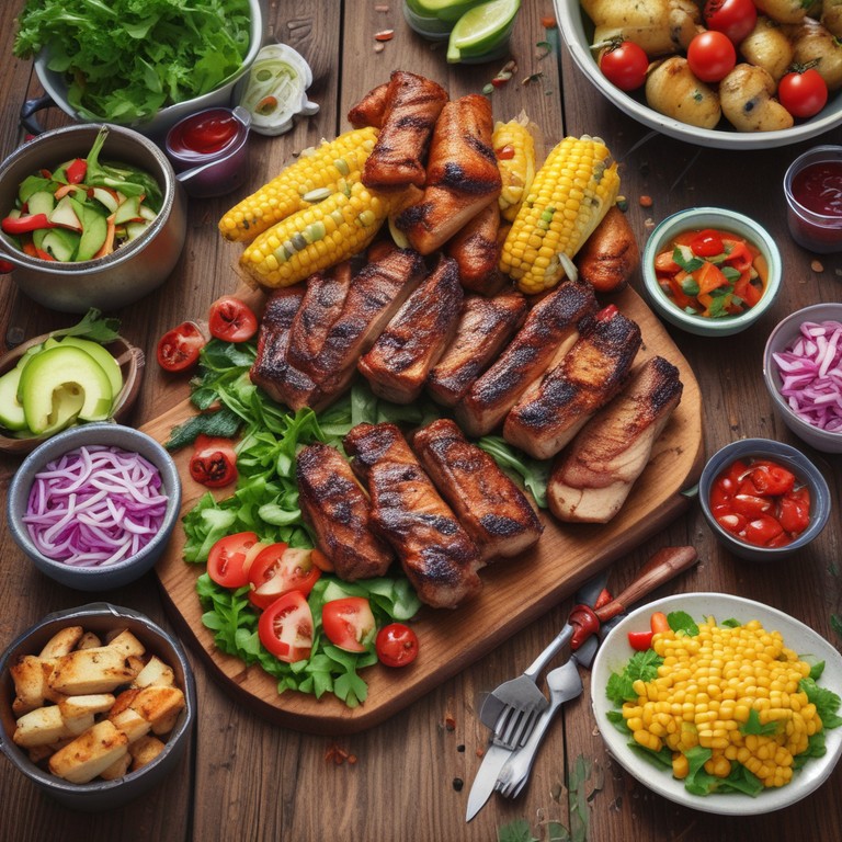 Repas Complet au Barbecue - Mr. Cook