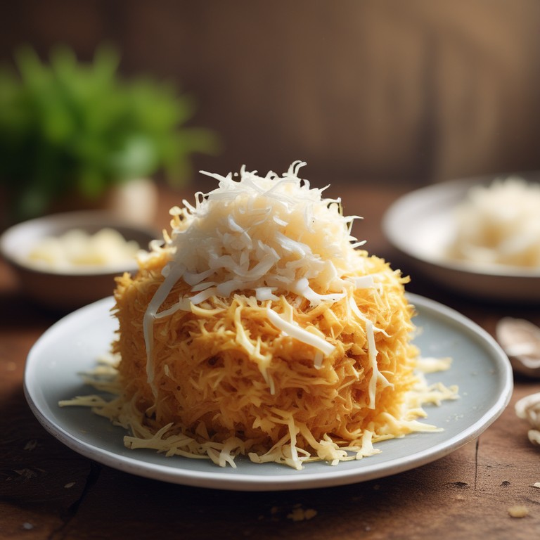 Cocada Tradicional com Coco Fresco e Açúcar - Mr. Cook