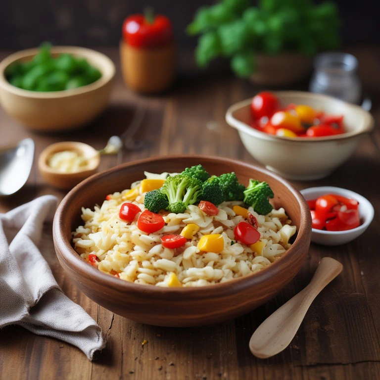 Arroz y Pasta con Verduras Coloridas - Mr. Cook