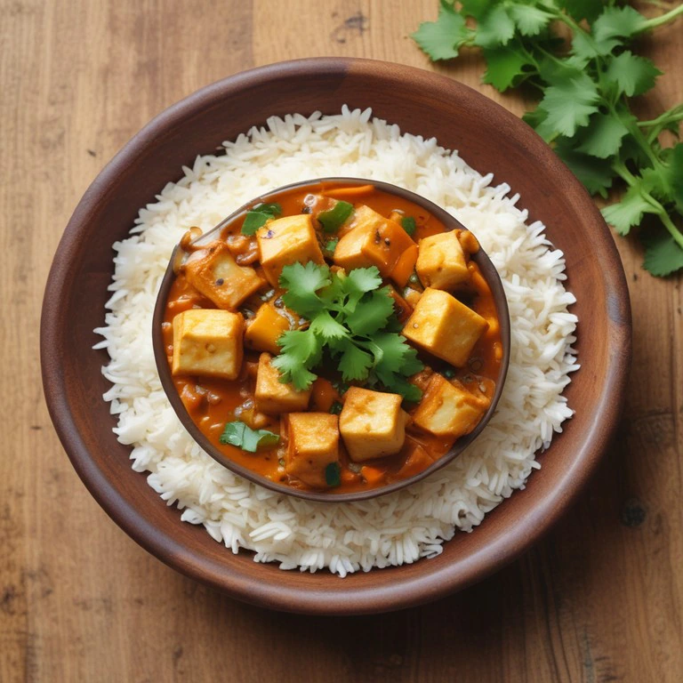 Spicy Paneer Rice Bowl - Mr. Cook