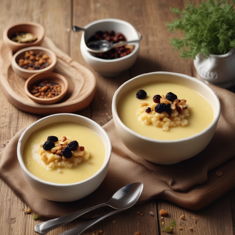 Creamy Semolina Pudding with Milk and Eggs - Mr. Cook