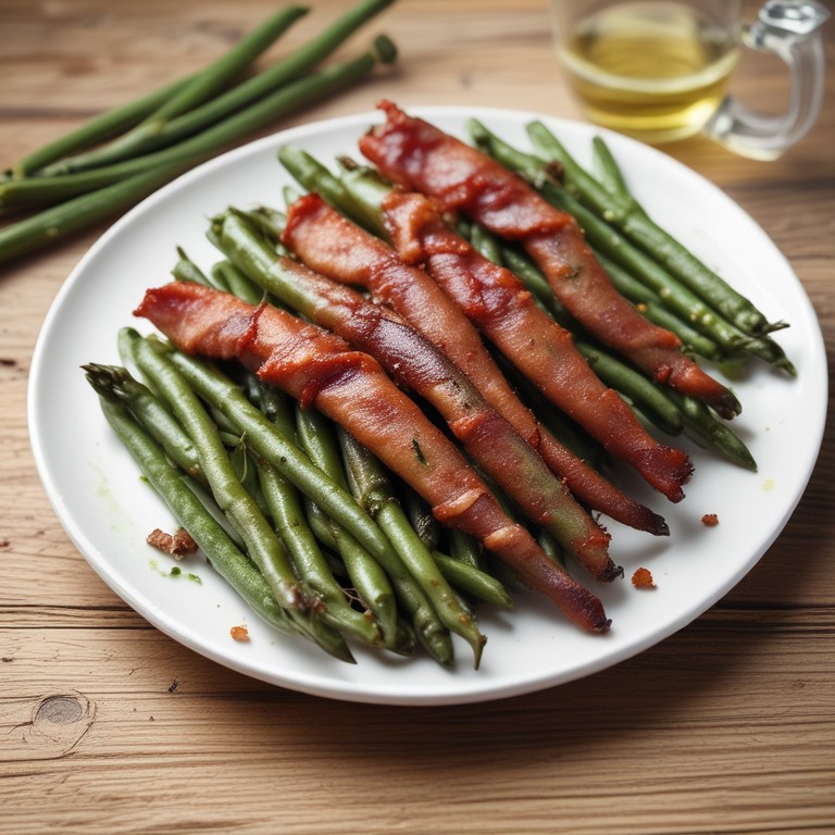 Savory Bacon-Wrapped Green Beans - Mr. Cook