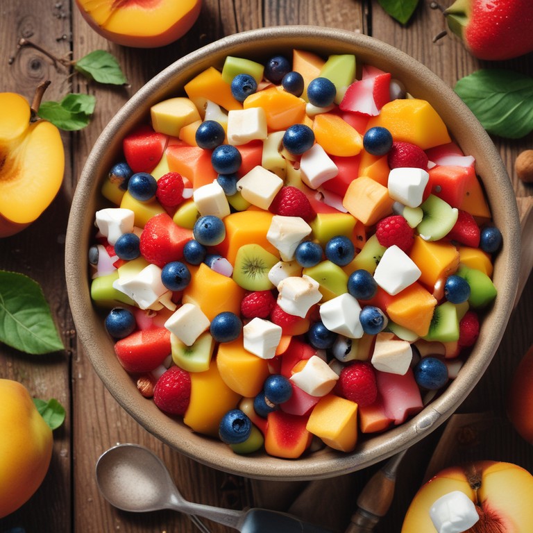 Creamy Mixed Fruit Delight - Mr. Cook