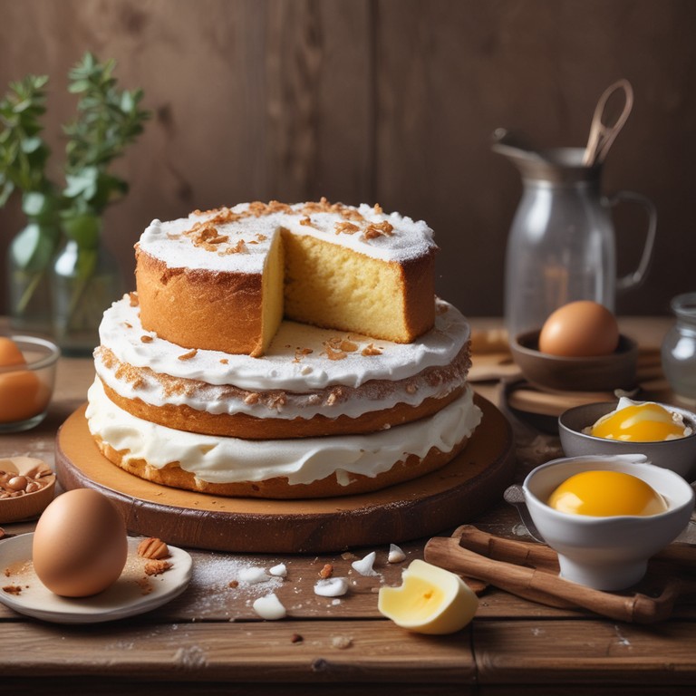 Gâteau Moelleux à la Vanille - Mr. Cook