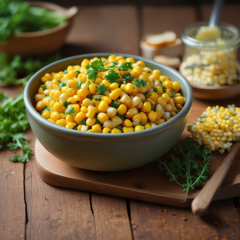 Sweet Corn Delight with Herb Butter - Mr. Cook