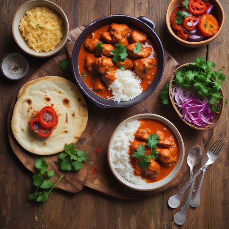 Spicy Chicken Tikka Masala with Fragrant Basmati Rice - Mr. Cook