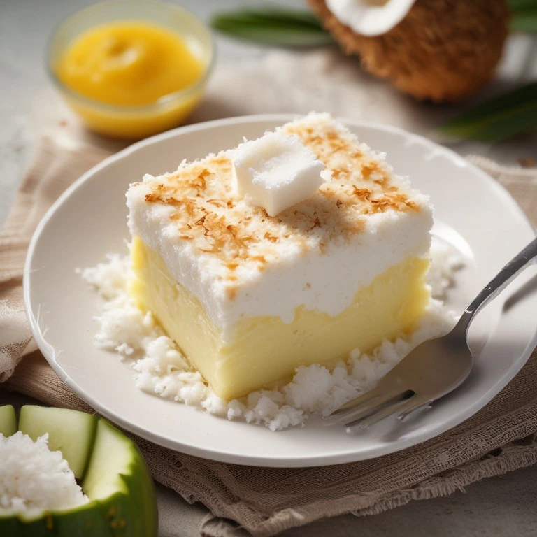 Delícia de Coco com Leite Condensado - Mr. Cook