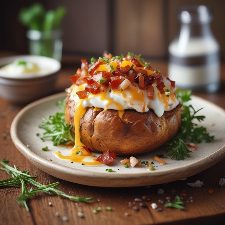 Ultimate Loaded Jacket Potato - Mr. Cook