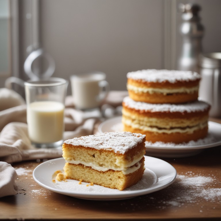 Fluffy Marie Gold Biscuit Cake - Mr. Cook