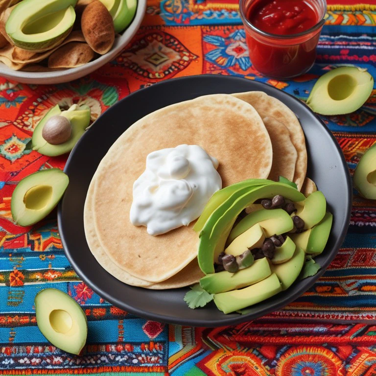 Baleadas Hondureñas con Frijoles y Queso - Mr. Cook