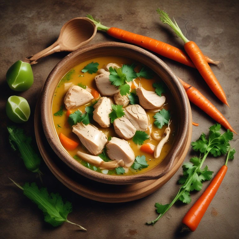 Sopa de Gallina Casera con Sabor Tradicional - Mr. Cook