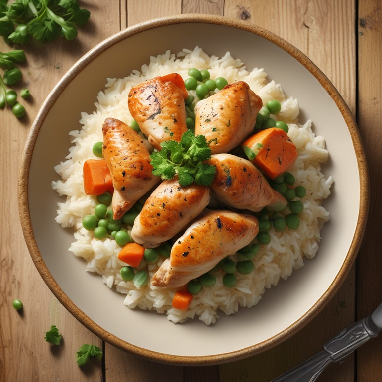 Savory Chicken and Rice Delight - Mr. Cook