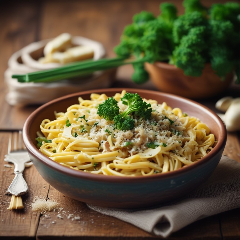 Pasta met Knoflook, Ui en Broccoli - Mr. Cook