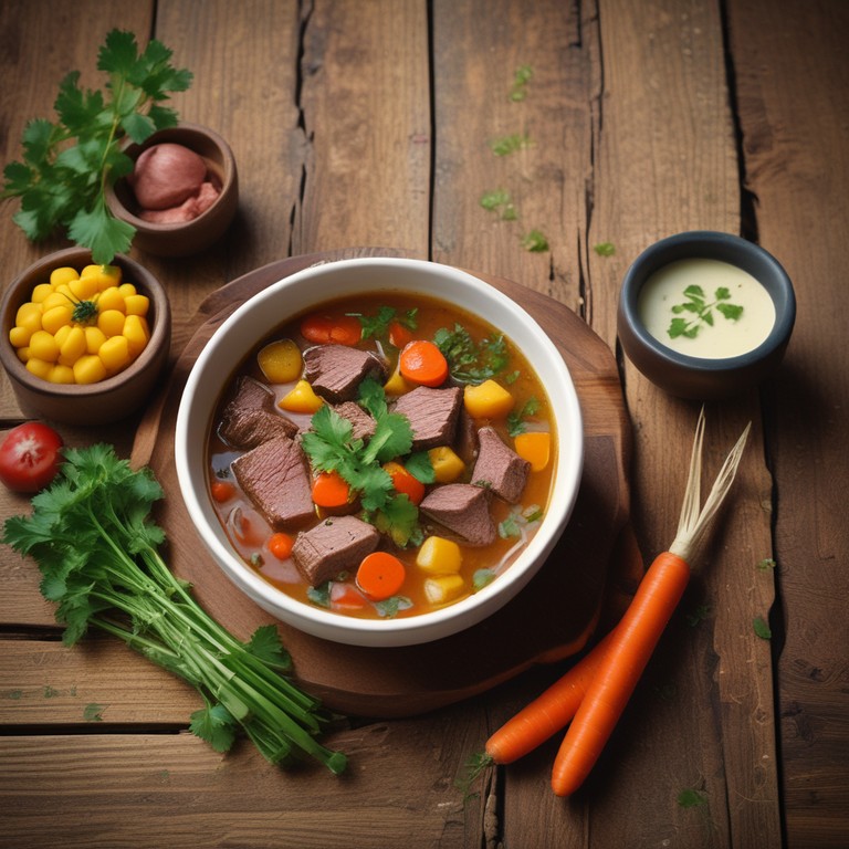 Sopa de Carne Tradicional - Mr. Cook